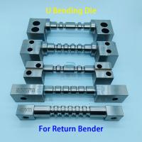 China Customizable Return Bend Machine Spare Parts OD 6.35mm Copper Tube Bending Dies for sale
