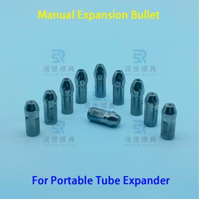 China Copper & Aluminum Tubes Expanding Bullet For Horizontal Portable Expander for sale