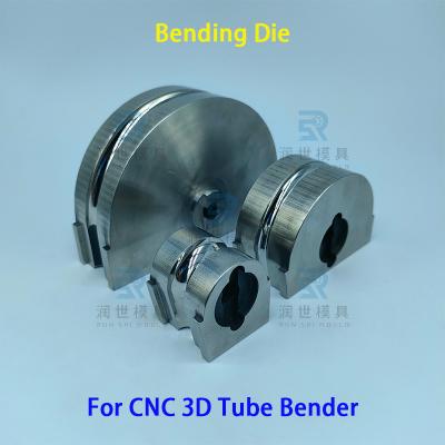China SKD11 Die Steel Pipe Bender Parts DLC Coating Tube Bending Dies For Aluminum Tube for sale