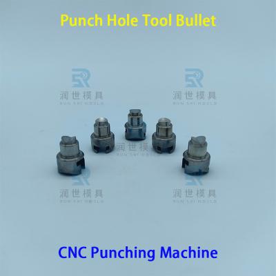 China Steel CNC Punching Machine Parts Punching Function Bullets Head for sale