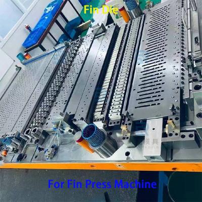 China Precision Fin Press Line And Fin Press Die For Producing Heat Exchanger Coil Fins for sale