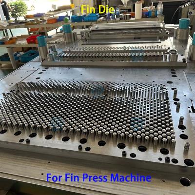 China Fin Press Stamping Machine Fin Die Customized Fin Mold For Producing Air Conditioning for sale