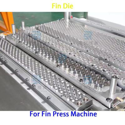China Aluminum Foils Making Fin Die And Fin Press Production Line Customized for sale