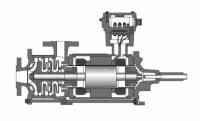 China Industrial Single Stage And Multistage Pumps Can Motor Pump 200m3 H for sale