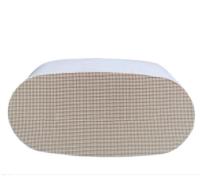 China 400 Cell Ceramic Catalyst Material Honeycomb Catalytic Converter Ceramic Oval Racetrack for sale