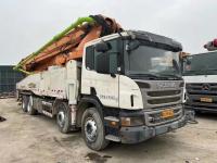 China Zoomlion ZLJ5440THB 56m Used Concrete Pump - 120 m³/h Output, 365kW Mercedes Benz Truck for sale