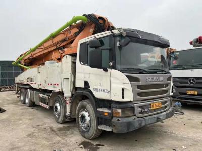 China Zoomlion ZLJ5440THB 56m Used Concrete Pump - 120 m³/h Output, 365kW Mercedes Benz Truck for sale