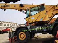 China Grove RT530E 30-Ton Rough Terrain Crane with 2 Axles and Off-Road Tires for Construction for sale
