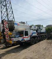 China 2012 ZML QY150V633 150-Ton Truck Crane with 59m Boom Length and 60m Lifting Height for sale