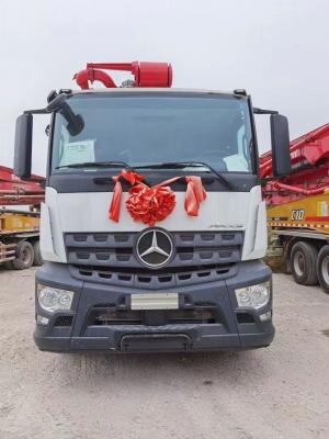 China SY 51 Meter Concrete Pump with Mercedes-Benz Chassis - 13/8.3 MPa Pressure Output for Construction Projects for sale