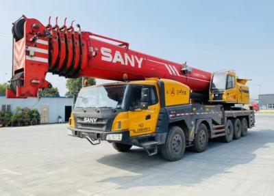 China 125ton Truck Crane Stc1250 Heavy Equipment Hoist Crane Folding and ISO9001 Accredited for sale