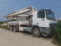 China Rent White Concrete Pump Zoomlion 38m Used Construction Machine in Good Condition for sale