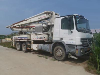 China Rent White Concrete Pump Zoomlion 38m Used Construction Machine in Good Condition for sale