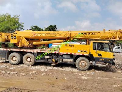 China QY 5K5-1 2014 Xg Used 25ton Used Truck Crane Lifting Equipment Maximum Lifting Height 40m for sale