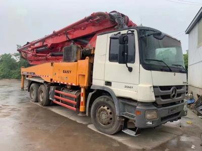 China 11750*2500*3970 mm Red 2012 Used Concrete Machine 46 Meter Sy Pump on Benz Chassis for sale