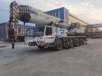 China 130ton Used Truck Crane Truck-Mounted Telescopic Crane for Maximum Lifting Weight 16t for sale