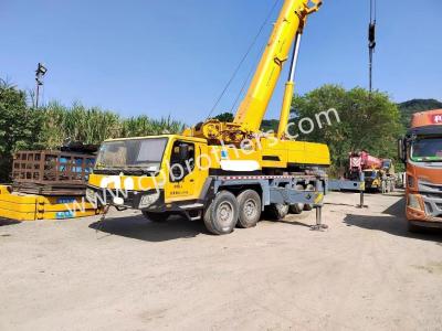 China 3 Shaft Folding Second Hand 2011 Xg 110ton Truck Crane for Your Customer Requirements for sale