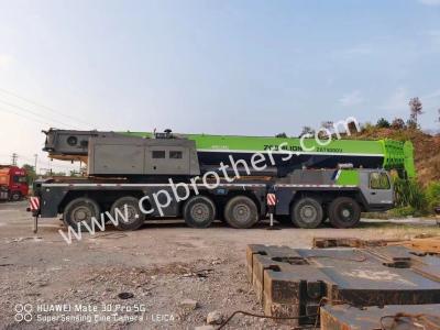 China Green 2010 Zoomlion 220ton Folding Mobile Used Truck Crane Maximum Lifting Weight 16t for sale