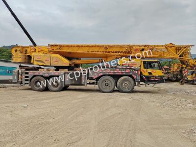 China 2014 Xg 80ton Truck-Mounted Telescopic Crane Used Crane with Maximum Lifting Weight 16t for sale