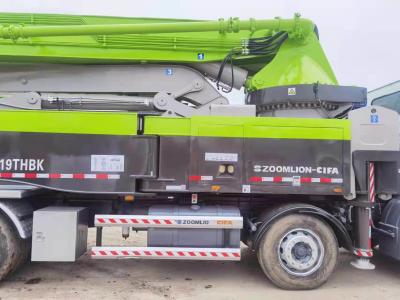 China Construction Machinery Zoomlion 52m Used Concrete Pump with 2.6mm Vibrating Amplitude for sale