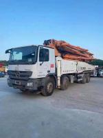 China Zoomlion 52m Actros 4141 Truck Mounted Concrete Boom Pump for Ready Mixer Best Choice for sale