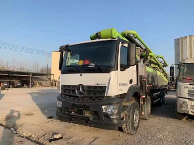 China Zoomlion 63m Used Concrete Pump Heavy Equipment ZLJ5441THBBE with 1400mm Feeding Height for sale