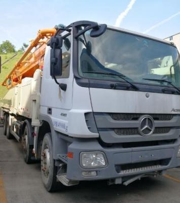 China Zoomlion 52m Used Concrete Pump Construction Machinery with Vibrating Amplitude 2.6mm for sale