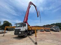 China Truck Mounted Concrete Pump 56 Meter Used Construction Concrete Machine for Projects for sale