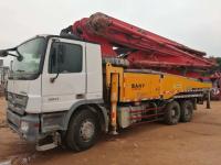 China Used 2013 46 Meter Truck Mounted Concrete Pump Vibrating Amplitude 2.6mm for Construction for sale