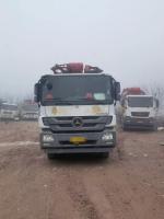China Ready Mix Concrete Pump with Used Boom Section and 16600*2050*4000 mm Dimensions for sale