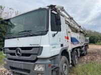 China White Zoomlion 56m Concrere Truck Pump Used for Heavy Equipment Construction Machinery for sale
