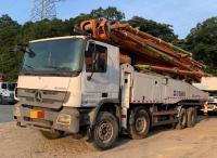 China Used Truck Pump for Construction Machinery Zoomlion 56m Used Concrete Pump Orange for sale