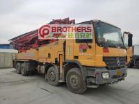 China Semi-Dry Shotcrete Used Concrete Pump Putzmeister on Benz From Germany Original 46m 42m for sale