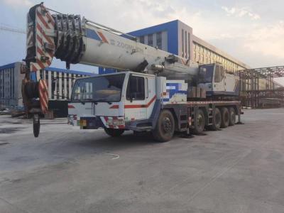 China Second Hand Zoomlion Qy130 Mobile Crane Used Lifting Machine with Five-Arm Crane Jib for sale