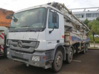 China Used Zoomlion 52m Concrete Pump Truck Heavy Equipment with Hydraulic Machining Process for sale
