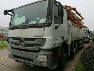China 1370mm Feeding Height Zoomlion 52m Used Concrete Truck Pump for Construction Machinery for sale