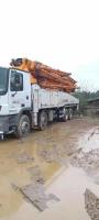 China Semi-Dry Shotcrete Type ZLJ5419THB Zoomlion 52m Used Concrete Pump Construction Equipment for sale