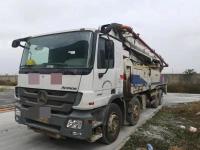 China Zoomlion 52m Concrete Pump Semi-Dry Shotcrete Construction Machinery on Benz Chassis for sale
