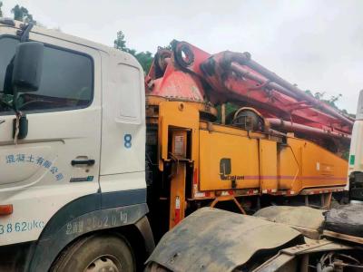 China 13650*2490*3900 mm Dimensions Putzmeister 49 Meter Used Truck-Mounted Concrete Pump for sale