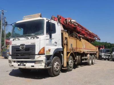 China 49 Meter Ready Mix Concrete Pump Cylinder Type Structure and 2.6mm Vibrating Amplitude for sale