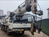 China 25ton Terrian Mobile Crane Truck with Maximum Lifting Height 40m and Five-Arm Crane Jib for sale