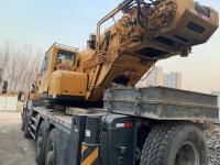China Folding 90ton Truck-Mounted Telescopic Crane Mobile Crane for Heavy Machinery Lifting for sale