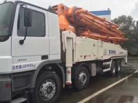 China Semi-Dry Shotcrete Orange Zoomlion 52m Used Concrete Pump for Ready-Mix Construction for sale