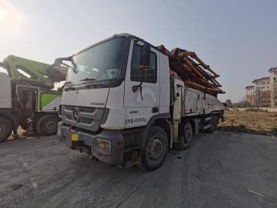China Zoomlion 52m Used Concrete Pump Second Hand Heavy Equipment with Vibrating Amplitude 2.6mm for sale