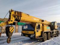 China 70 Ton Mobile Crane Heavy Construction Machinery with 4 Shafts and Used Condition for sale