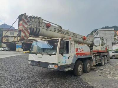 China Maximum Lifting Weight 16t White 2011 Zoomlion 50ton Truck Crane Hoist Crane for sale