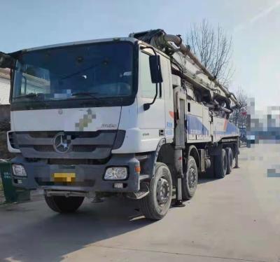 China Zoomlion Truck-Mounted 49 Meter Concrete Pump High/Low Pr 12/8.3 MPa Output Pressure for sale