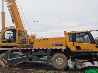 China Orange 2019 Xg 25ton Mobile Crane Truck Crane for Engineering Construction Machinery for sale