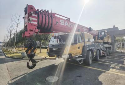 China 100ton Heavy Machinery Used Truck Crane Zoomlion 2017 Sy Folding After-sales Service for sale