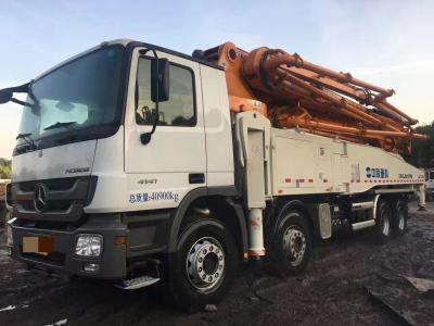 China Zoomlion 52m Second-Hand Concrete Pump Used Heavy Equipment for Vibrating Amplitude 2.6mm for sale